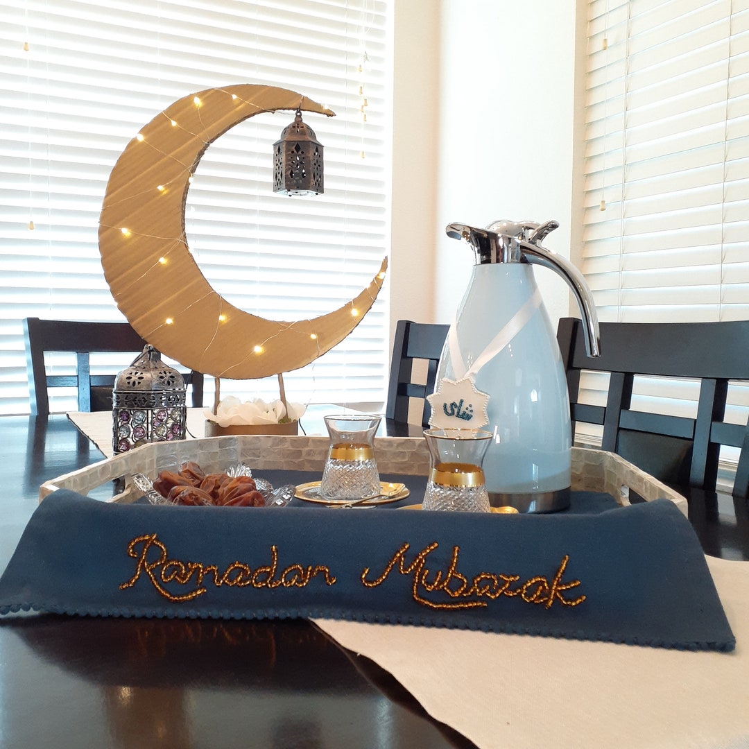 Ramadan Mubarak Tray Cloth, Ramadan Decor - Etsy
