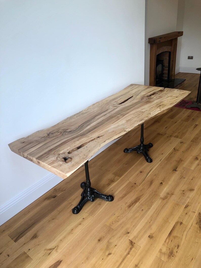 Solid Wood Table - Etsy