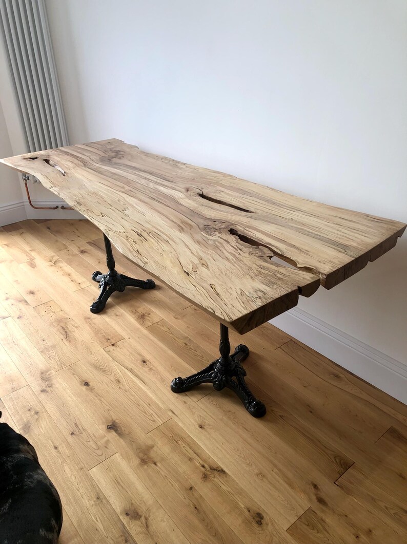 Solid Wood Table - Etsy