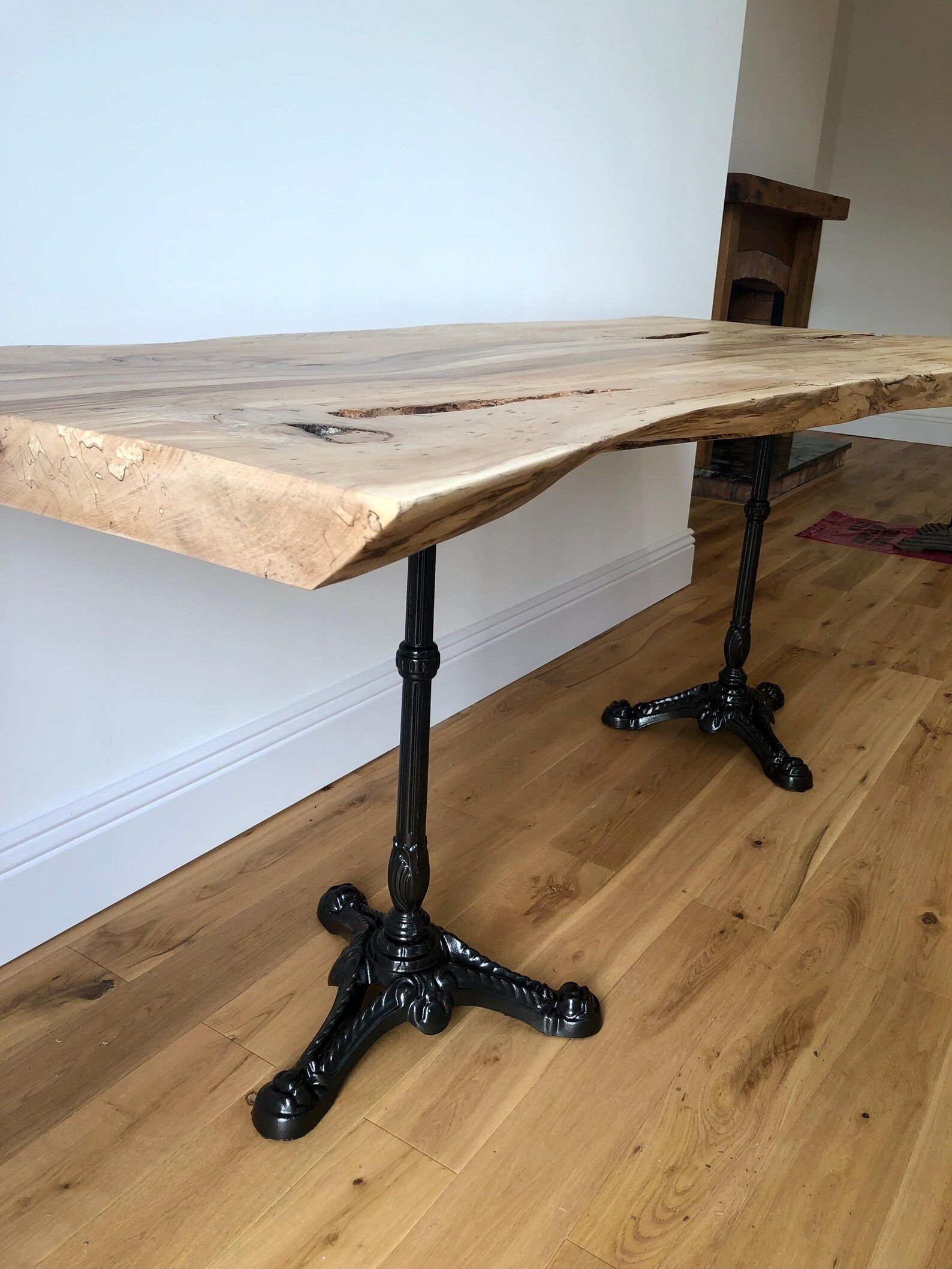 Solid Wood Table - Etsy