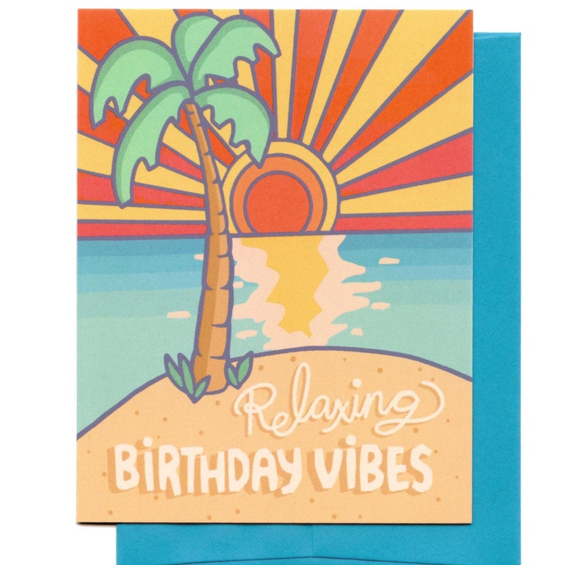 Ocean Birthday Card - Etsy