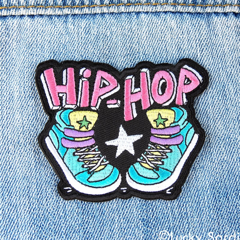 Hip Hop Embroidery Patch - Etsy