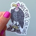 Vulture Vinyl Sticker, Vulture Culture Sticker, Funny Vulture Sticker ...
