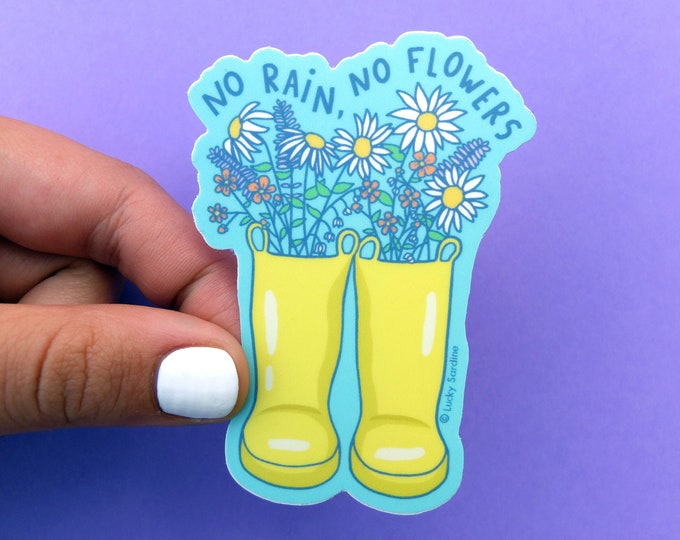 Rainboots Vinyl Sticker Rain Boots Sticker Rain Boots - Etsy