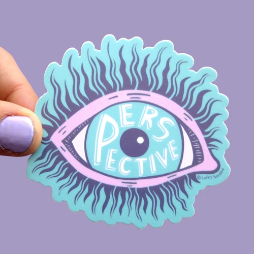 Perspective Vinyl Sticker Third Eye Vinyl Sticker Focus | Etsy