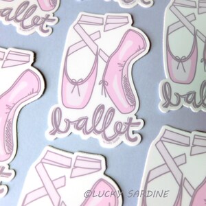 Ballet Vinyl Sticker, Dance Sticker, Ballet Sticker, Performing Arts ...