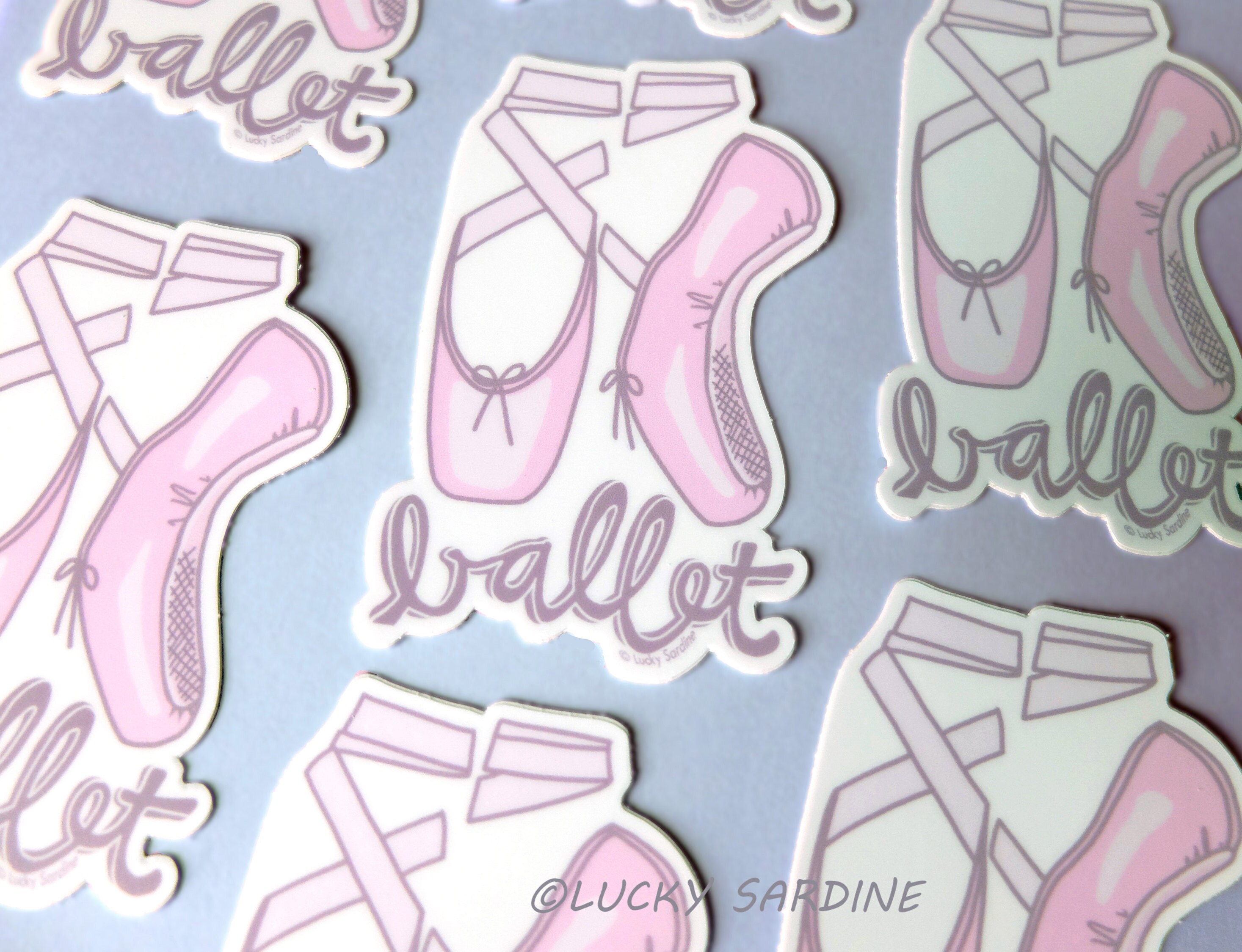 Ballet Vinyl Sticker Dance Sticker Ballet Sticker | Etsy