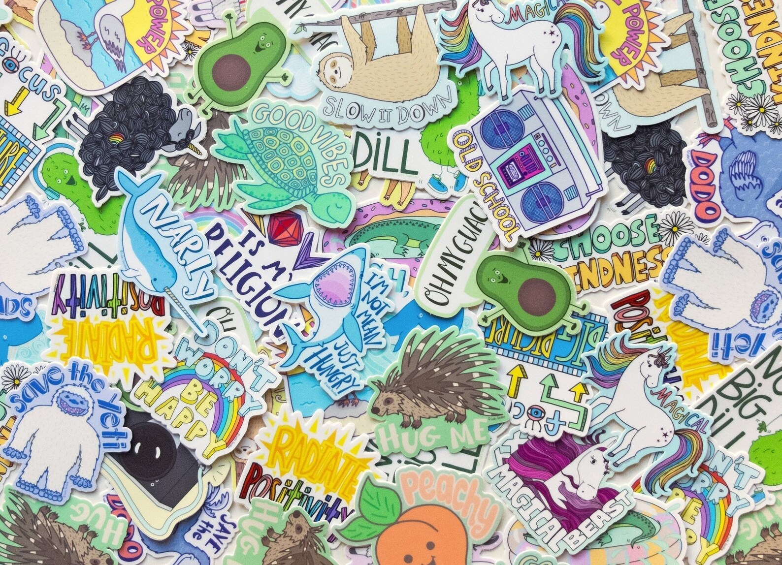 Mystery Sticker Pack, Vinyl Stickers, Mystery Box, Weatherproof ...