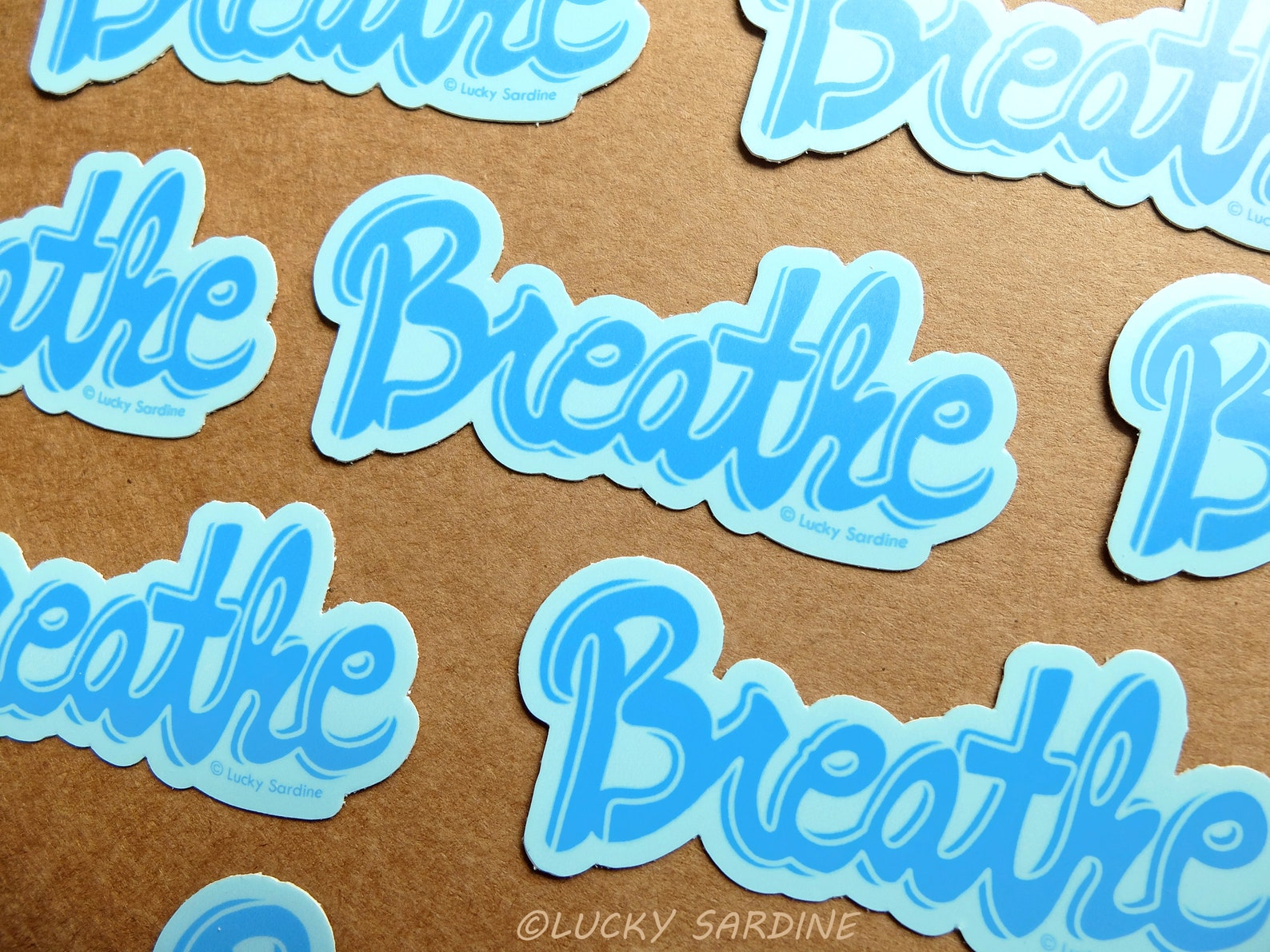 Breathe Vinyl Sticker, Breathe Sticker, Relax Decal, Meditation Sticker ...