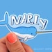Narwhal Vinyl Sticker Unicorn of the Sea Sticker Unicorn | Etsy
