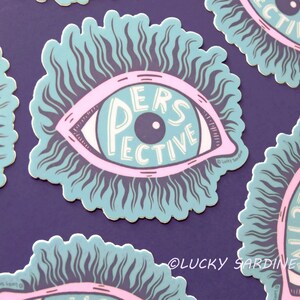 Perspective Vinyl Sticker, Third Eye Vinyl Sticker, Focus Sticker ...