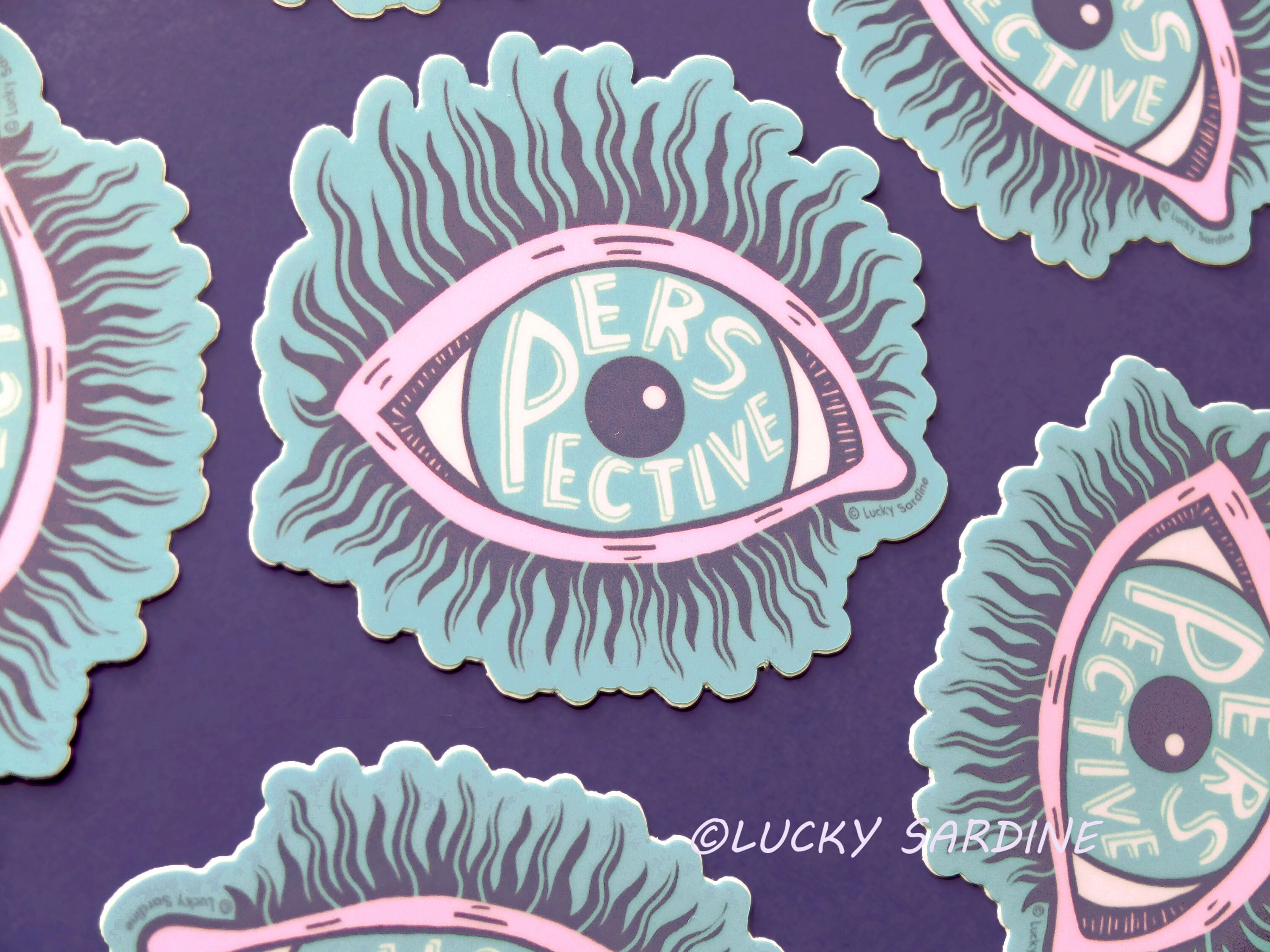 Perspective Vinyl Sticker Third Eye Vinyl Sticker Focus - Etsy