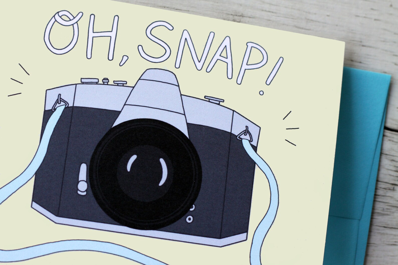Oh Snap Card Camera Card Friendship Card Wedding Card - Etsy