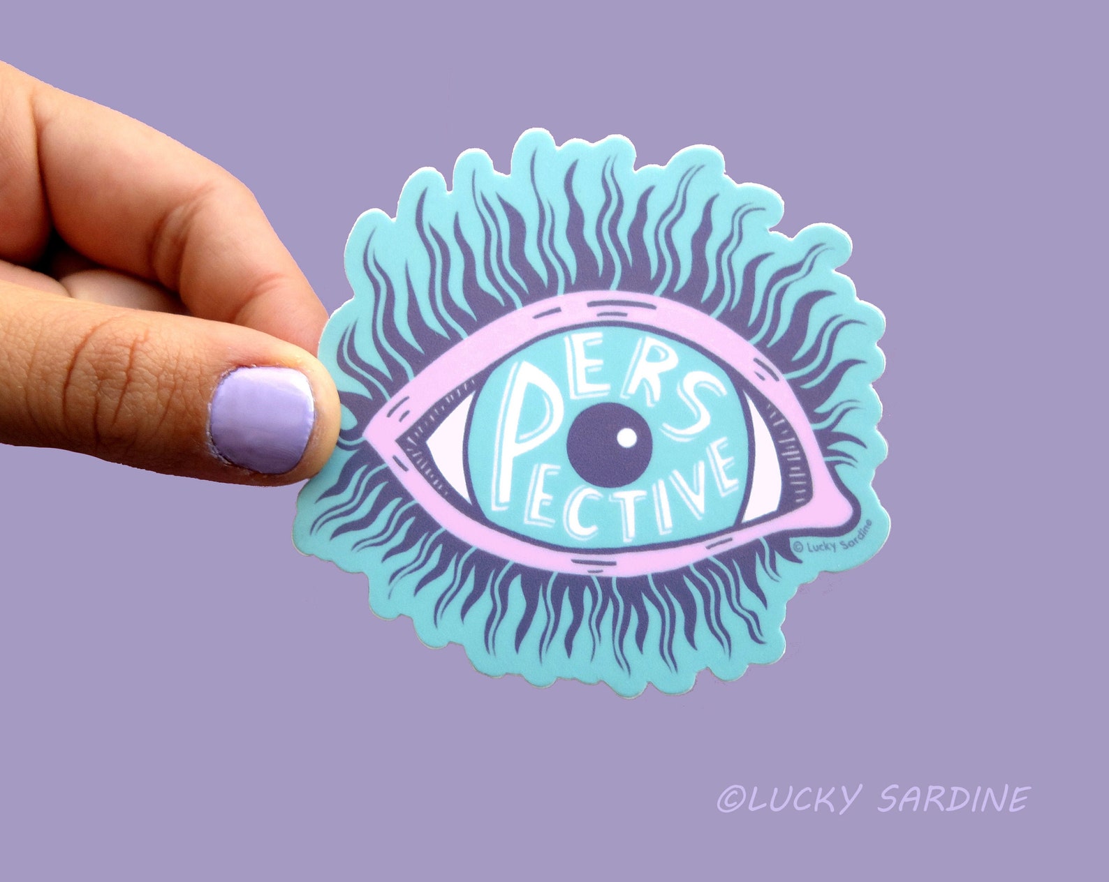 Perspective Vinyl Sticker Third Eye Vinyl Sticker Focus | Etsy