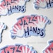 Jazz Dance Vinyl Sticker, Jazz Hands Sticker, Dance Sticker, Performing ...