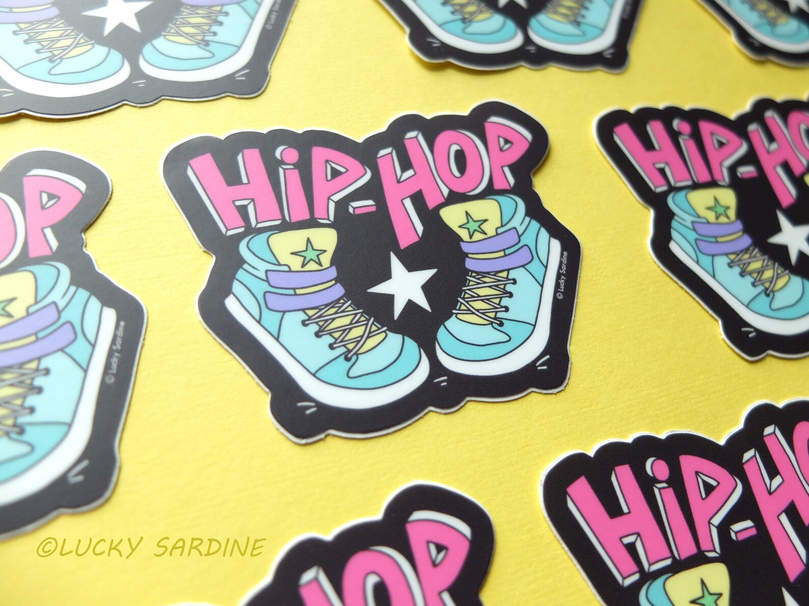 Hip Hop Dance Vinyl Sticker Hip Hop Sticker Dance Sticker | Etsy