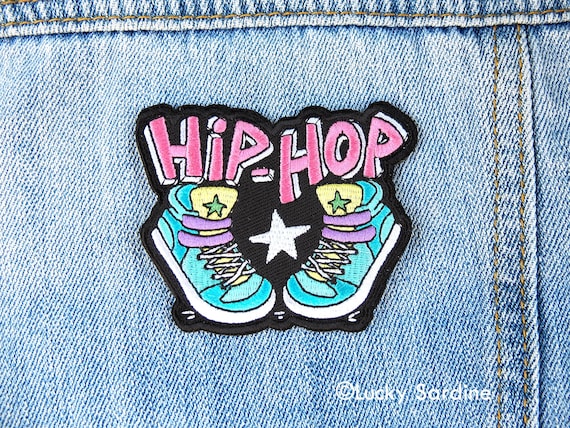 Hip Hop Patch Hip Hop Embroidered Patch Sneaker Patch HIP - Etsy