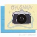 Oh Snap Card Camera Card Friendship Card Wedding Card - Etsy