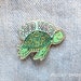 Sea Turtle Enamel Pin, Good Vibes, Good Vibes Pin, Turtle Enamel Pin ...
