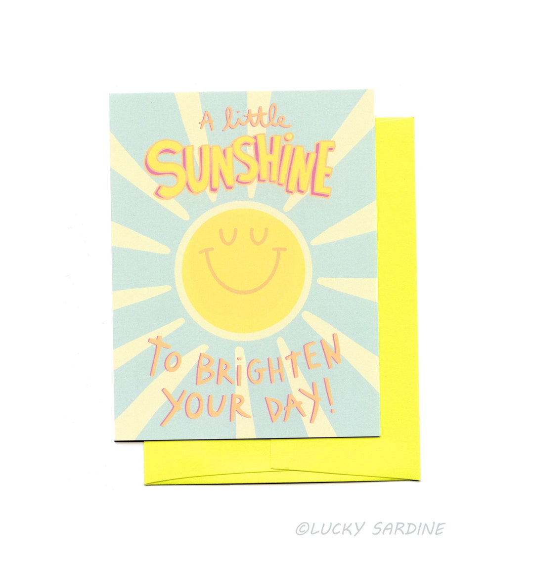 Sunshine Card, Sunshine Friendship Card, Sending Sunshine Card ...