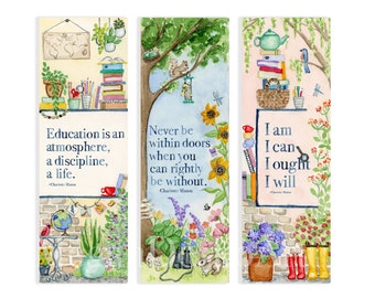 Nature Habit Charlotte Mason Quote Homeschooling Digital - Etsy