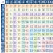 Digital Watercolor Multiplication Chart Printable; Pastel ...