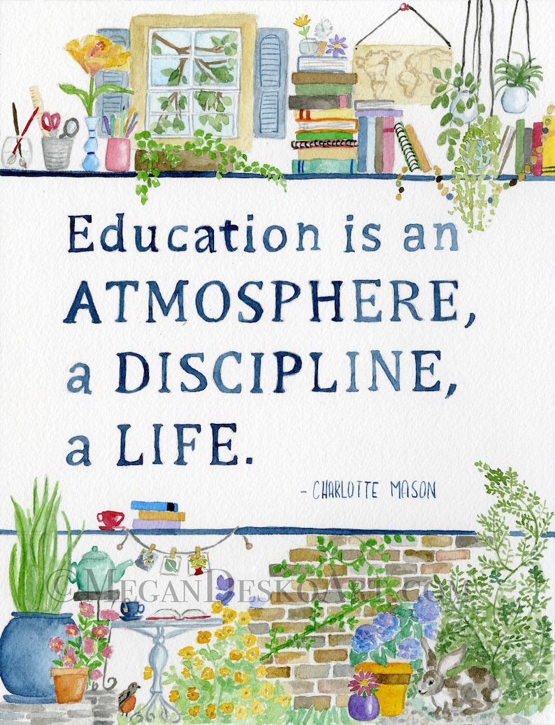 11x14 Digital Download Charlotte Mason Quote Art Prints Set of - Etsy