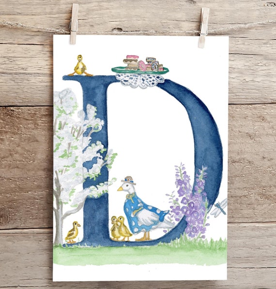 The Letter D In Nature