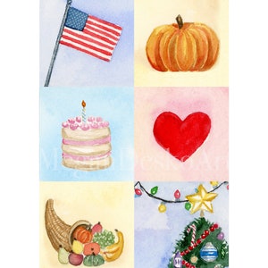 Watercolor Calendar Kit Bundle; Nature Themed Classroom Calendar ...