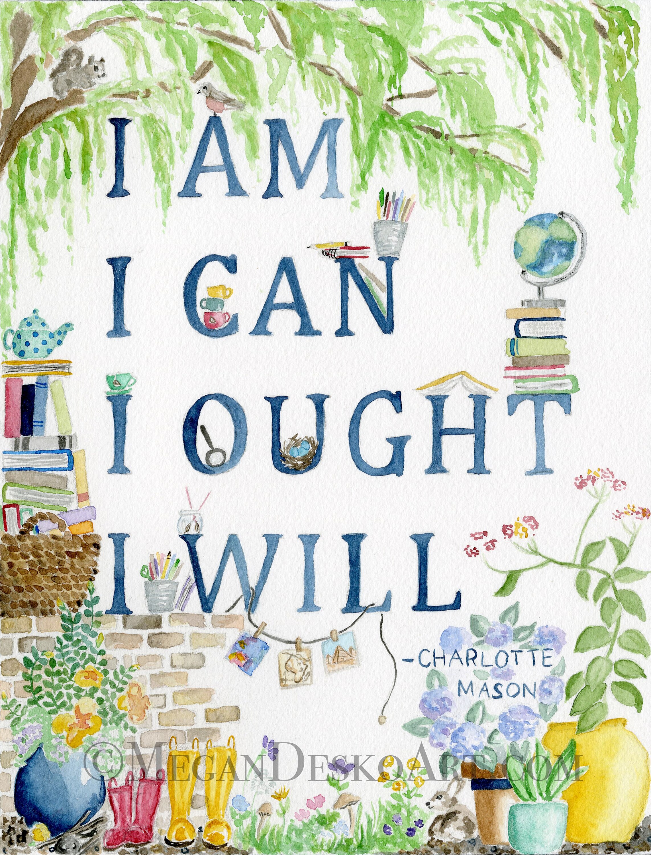 11x14 Digital Download Charlotte Mason Quote Art Prints Set of | Etsy