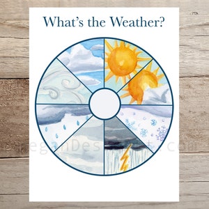 Digital Weather Learning Bundle Download, Classroom Weather Kit ...