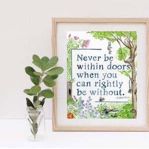 Never Be Indoors When You Can Rightly Be Without - Charlotte Mason ...