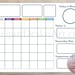 Digital Download Mini Watercolor Nature Calendar Kit 8.5x11in - Etsy