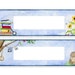Nature Themed Watercolor Student Desk Name Plate Digital Download ...