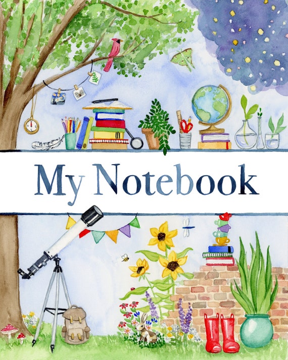 Notebook Cover Digital Download Nature Journal Cover - Etsy