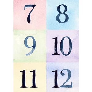 Watercolor Calendar Kit Bundle; Nature Themed Classroom Calendar ...