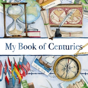 Book of Centuries Notebook Cover Digital Download; History Notebook ...