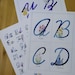 Digital Download Full Cursive Alphabet Cards and Print - Etsy