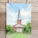 Binkley Chapel Wake Forest Watercolor Print, SEBTS Chapel Painting ...