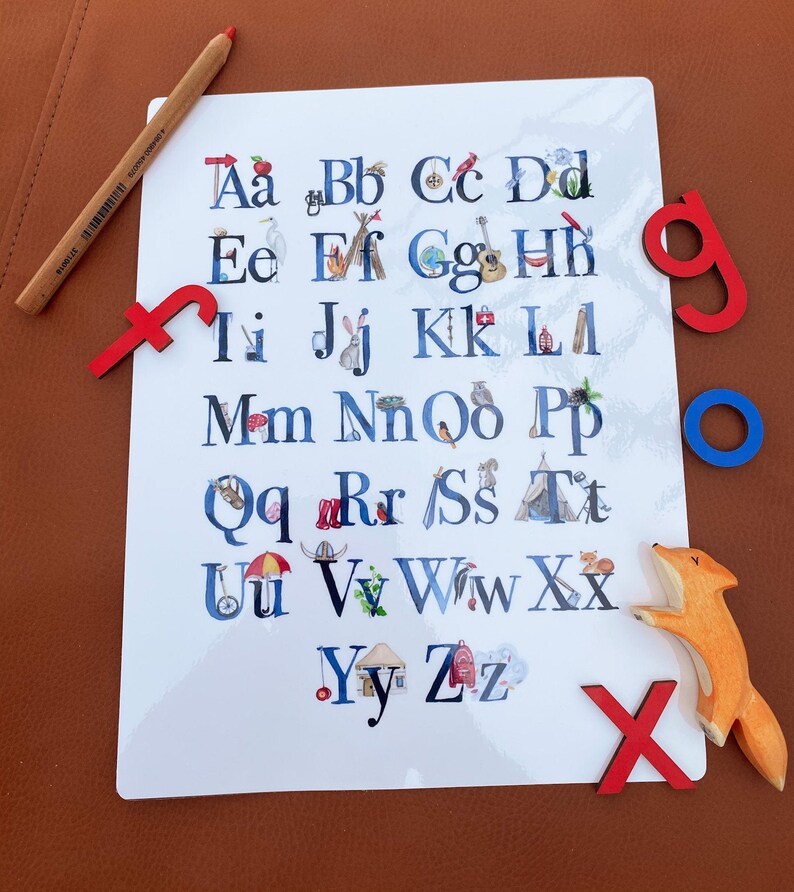 Digital Download Adventure Alphabet Upper and Lowercase Cards - Etsy