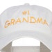 Number 1 Grandpa/number 1 Grandma Letters Embroidered Washed Cotton Cap ...