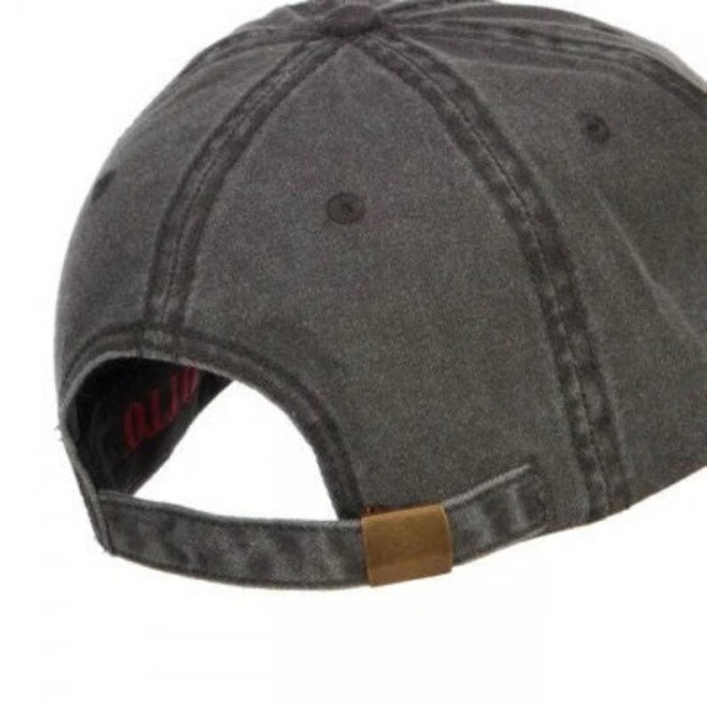 Number 1 Grandpa/number 1 Grandma Letters Embroidered Washed - Etsy