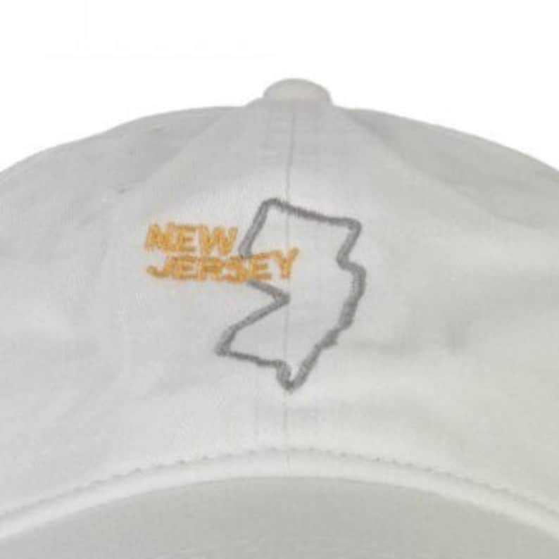 State With Map Outline Embroidered Washed Cap Dad Hat Dad Cap - Etsy