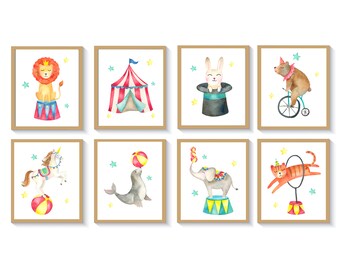 Circus Wall Decor | Etsy