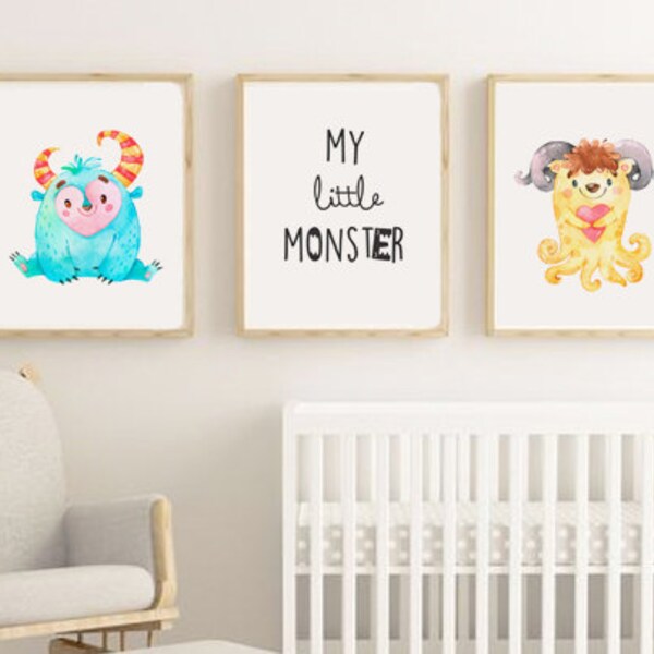 My Little Monster - Etsy