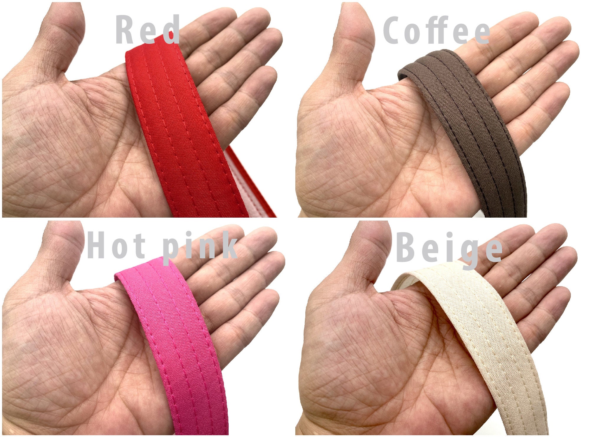 18 Colors to Choose Sweatband for Hat & Cap Tape Making X 10 Yards - Etsy