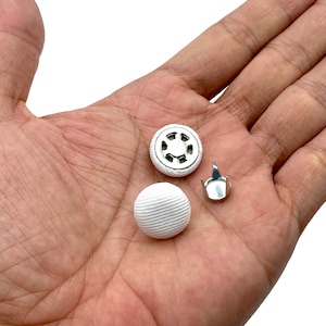 Tariffs Free !26 Colors to Choose ! 16mm Baseball Hat Cap Top Buttons ...