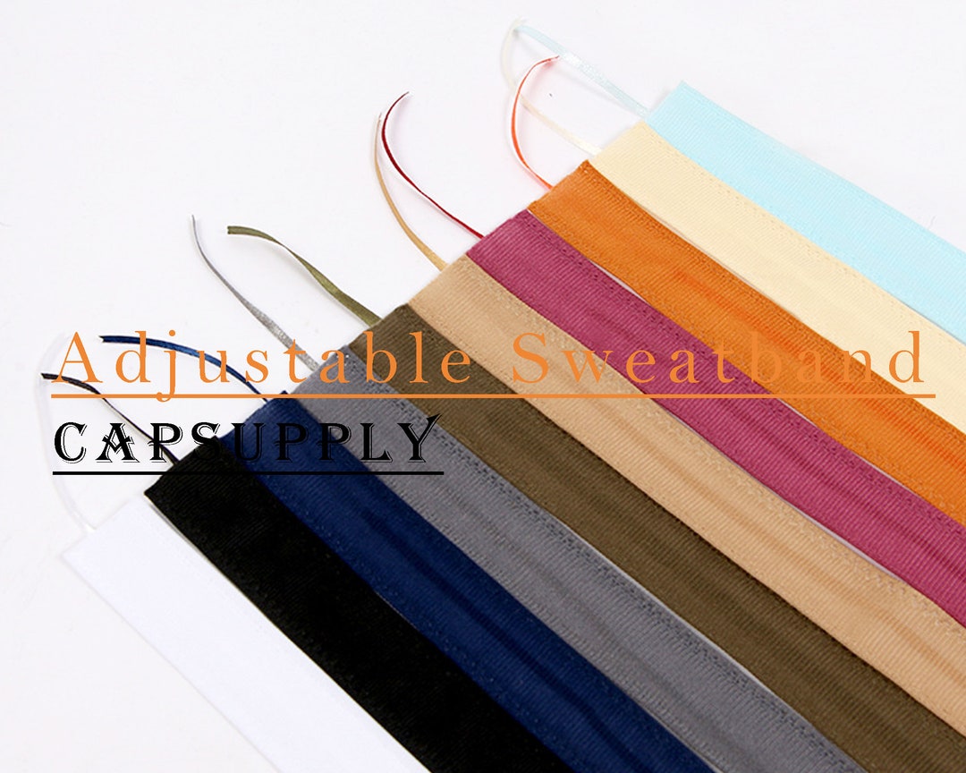 Adjustable Sweatband for Cap Hat - Etsy