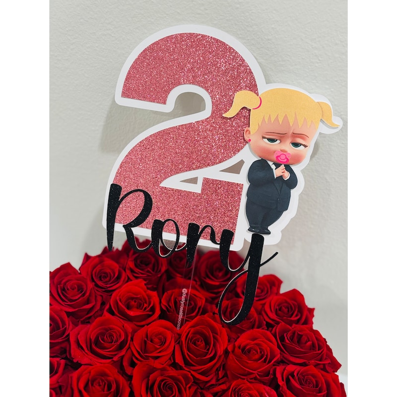 Boss Baby Cake Topper - Etsy