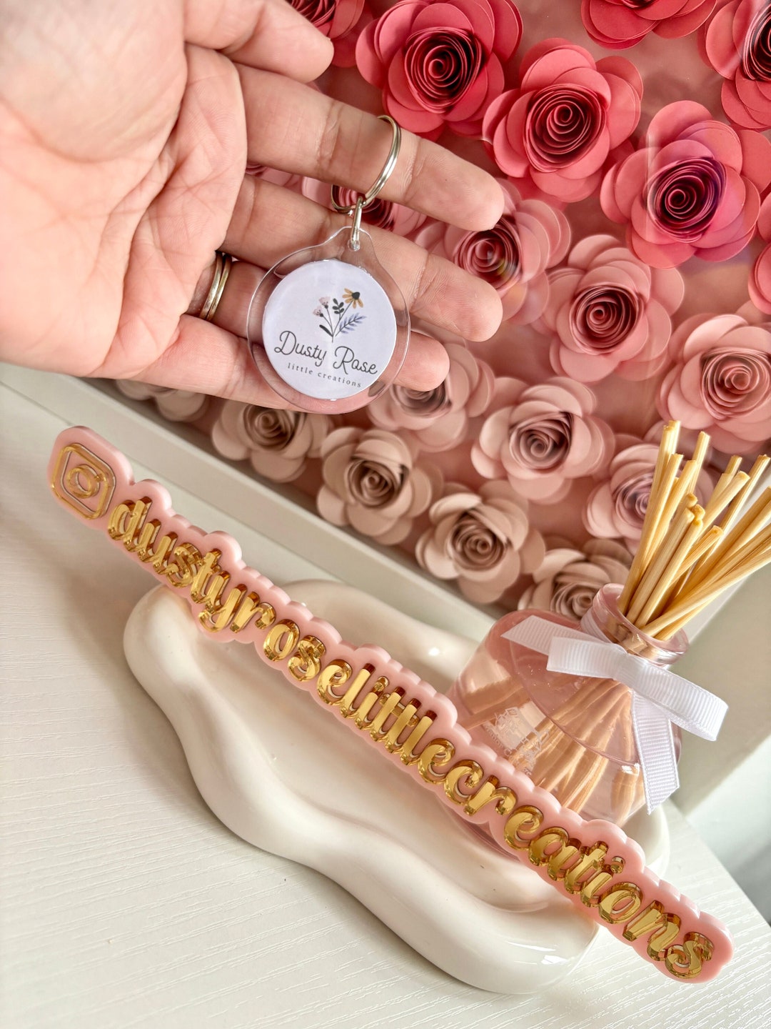 Smart Tap Keychain Keychain Business Card Smart Keychain Personalized ...